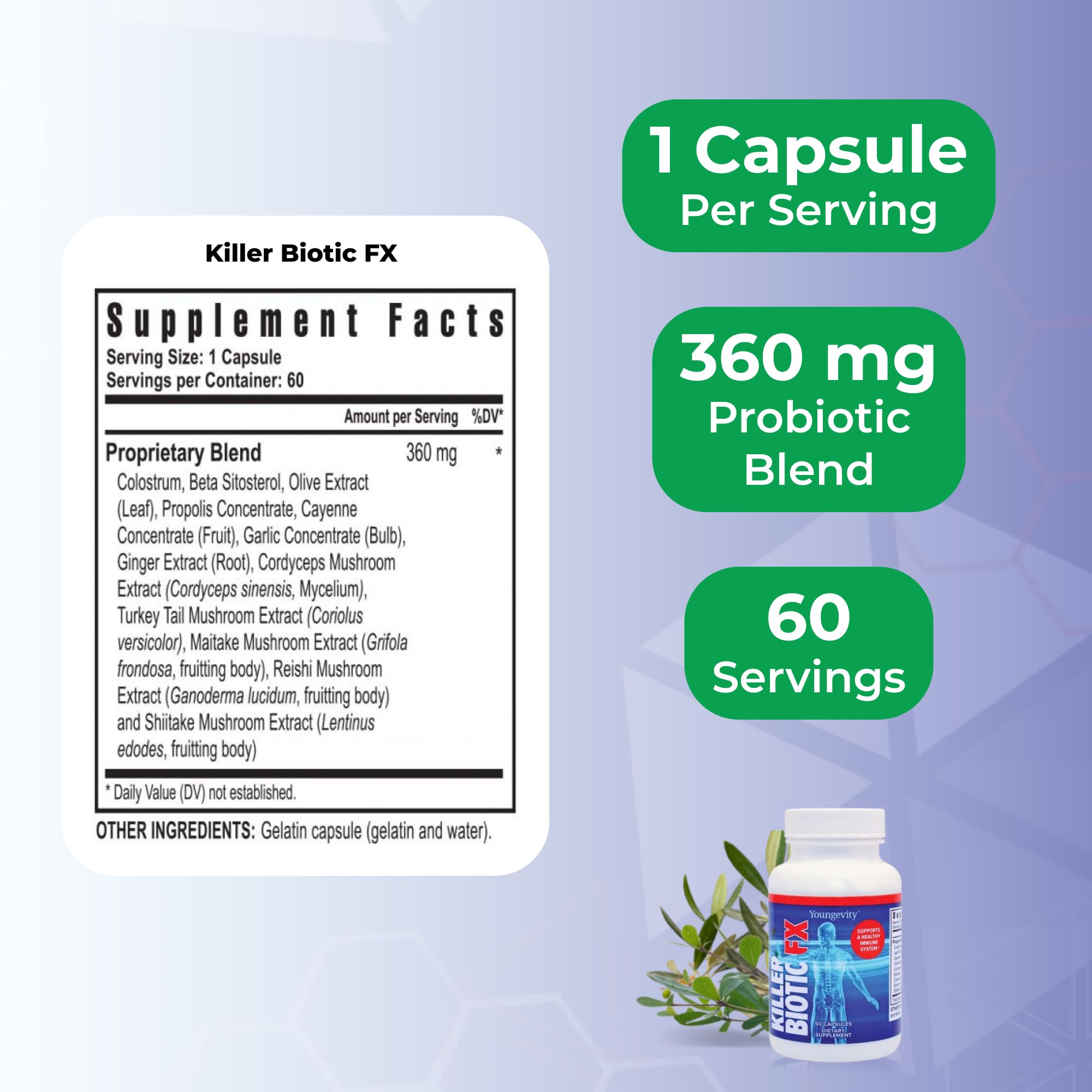 mushroom supplement for daily vitality