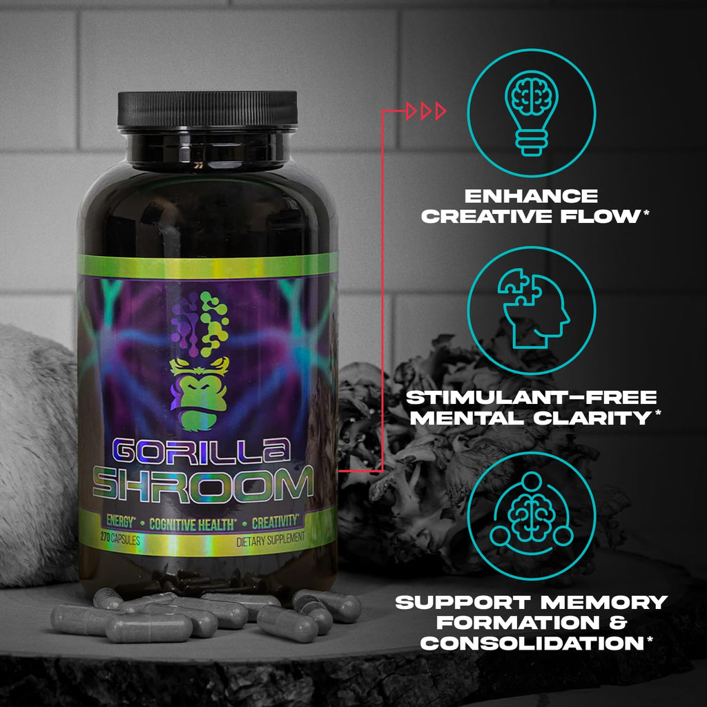 mushroom supplement for daily wellness