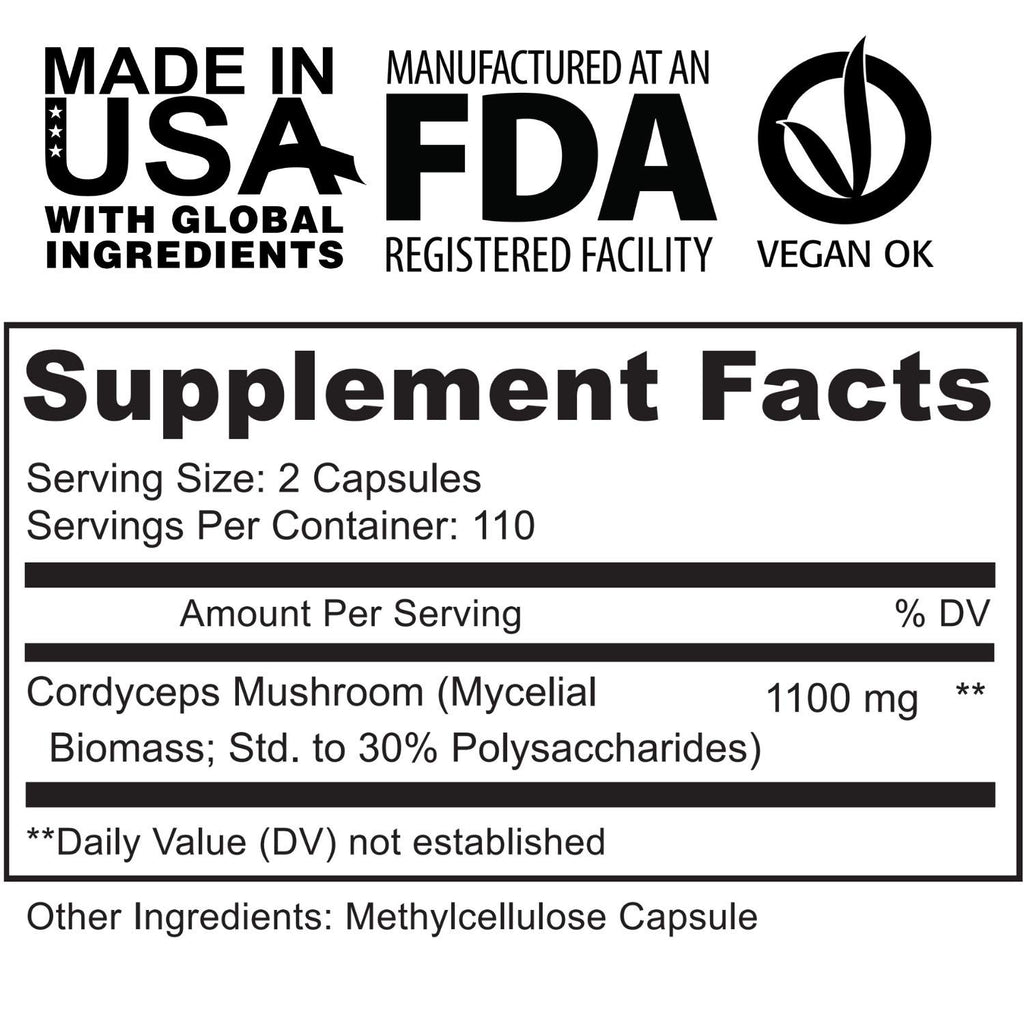 mushroom supplement for endurance