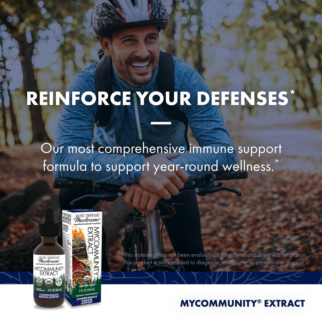Mushroom supplement for energy boost