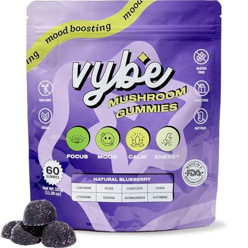 Mushroom supplement for enhanced energy