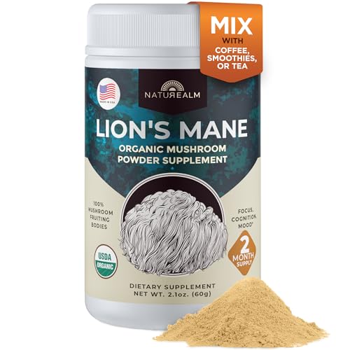 Mushroom supplement for enhanced focus