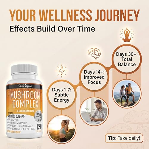 mushroom supplement for holistic health