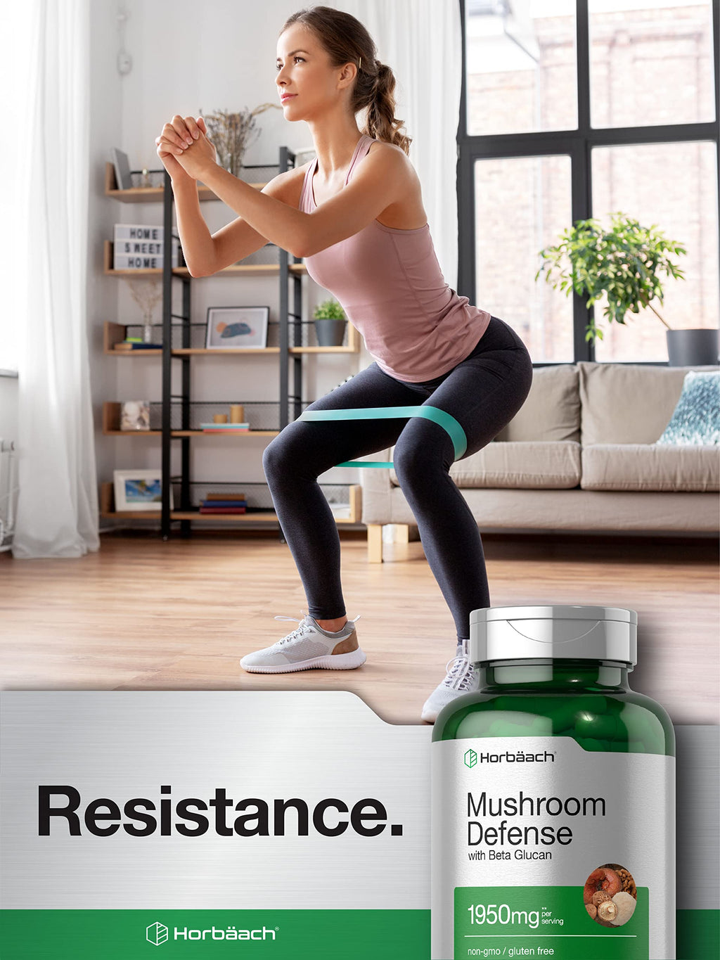 Mushroom supplement for holistic health
