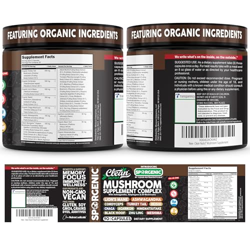 mushroom supplement for holistic health