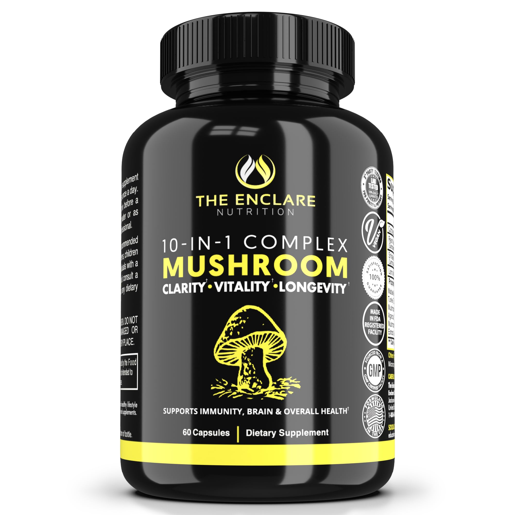 mushroom supplement for immune health