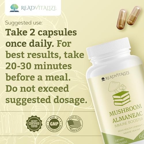Mushroom supplement for immune support