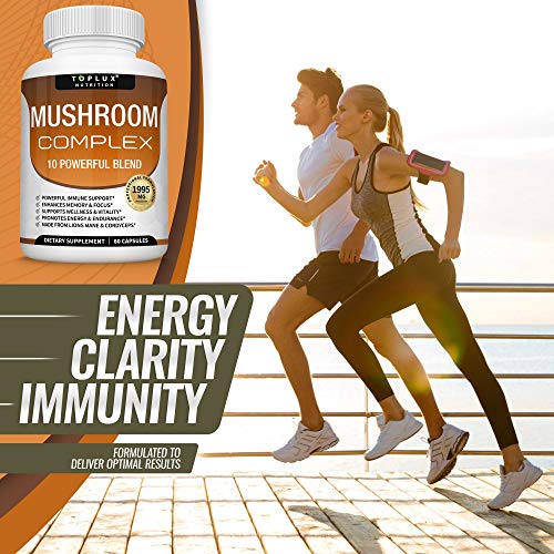 Mushroom supplement for mental clarity