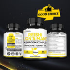 Mushroom supplement for overall health