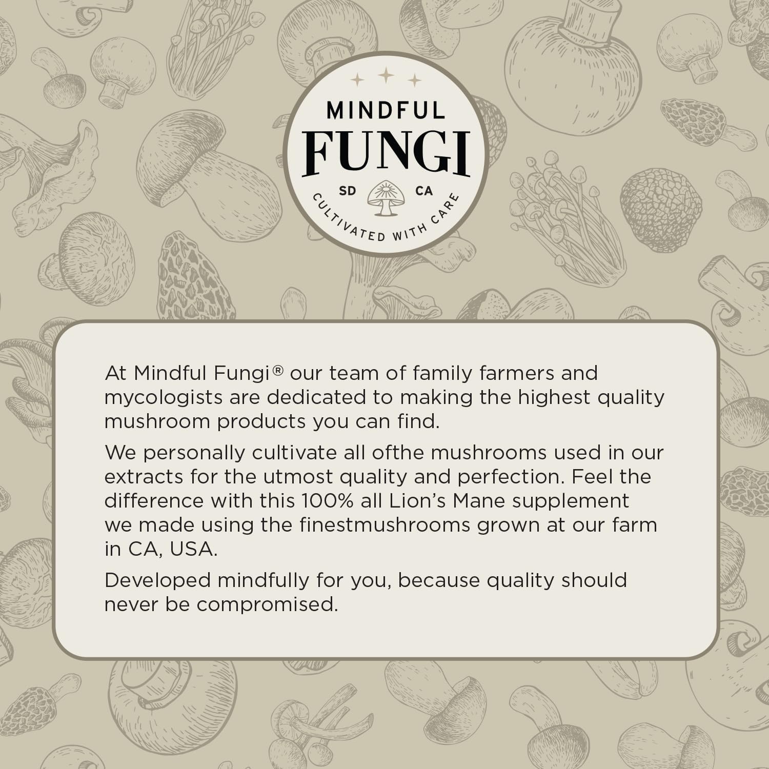 mushroom supplement for overall health