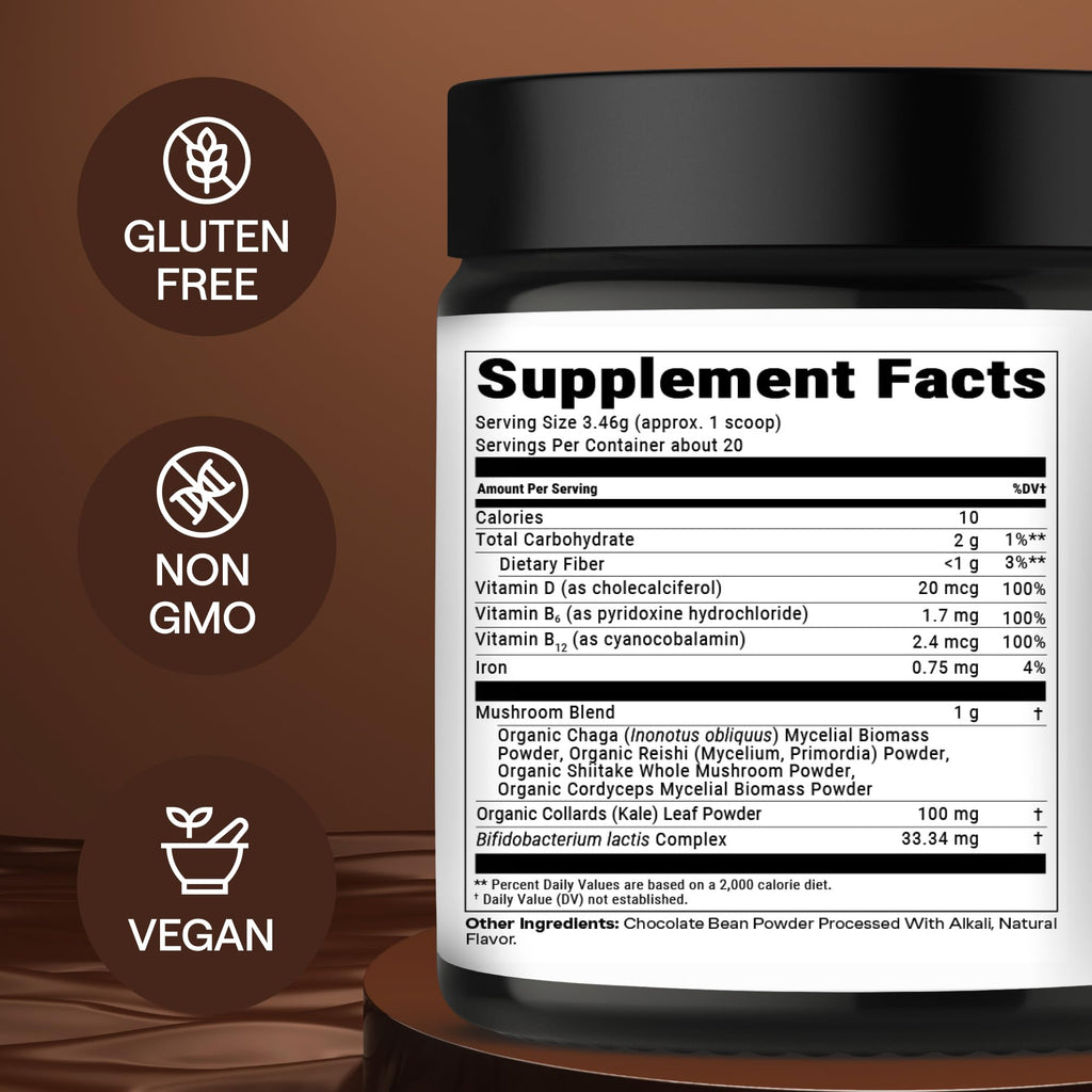 mushroom supplement for overall wellness