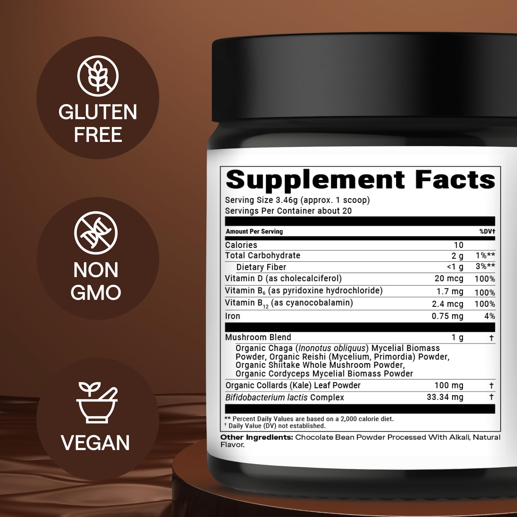 mushroom supplement for overall wellness