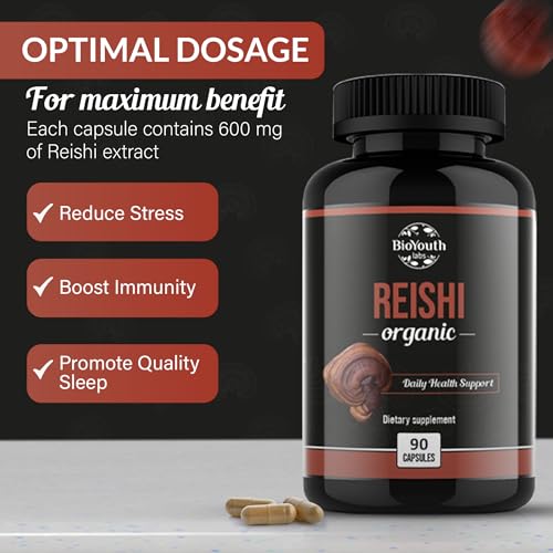 mushroom supplement for stress relief