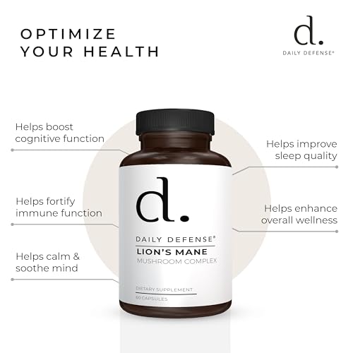 Mushroom supplement for stress relief