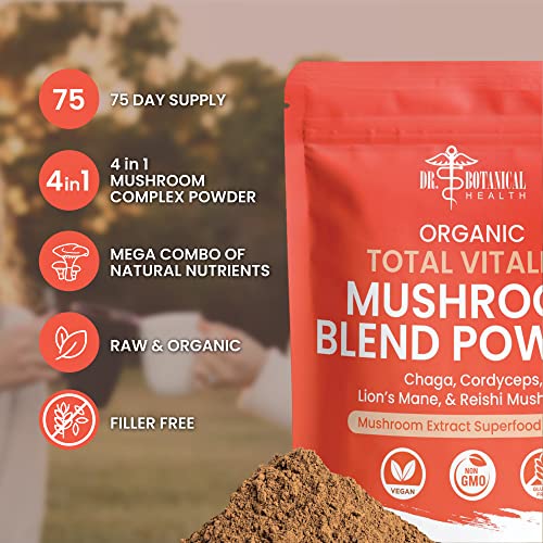 mushroom supplement for stress relief