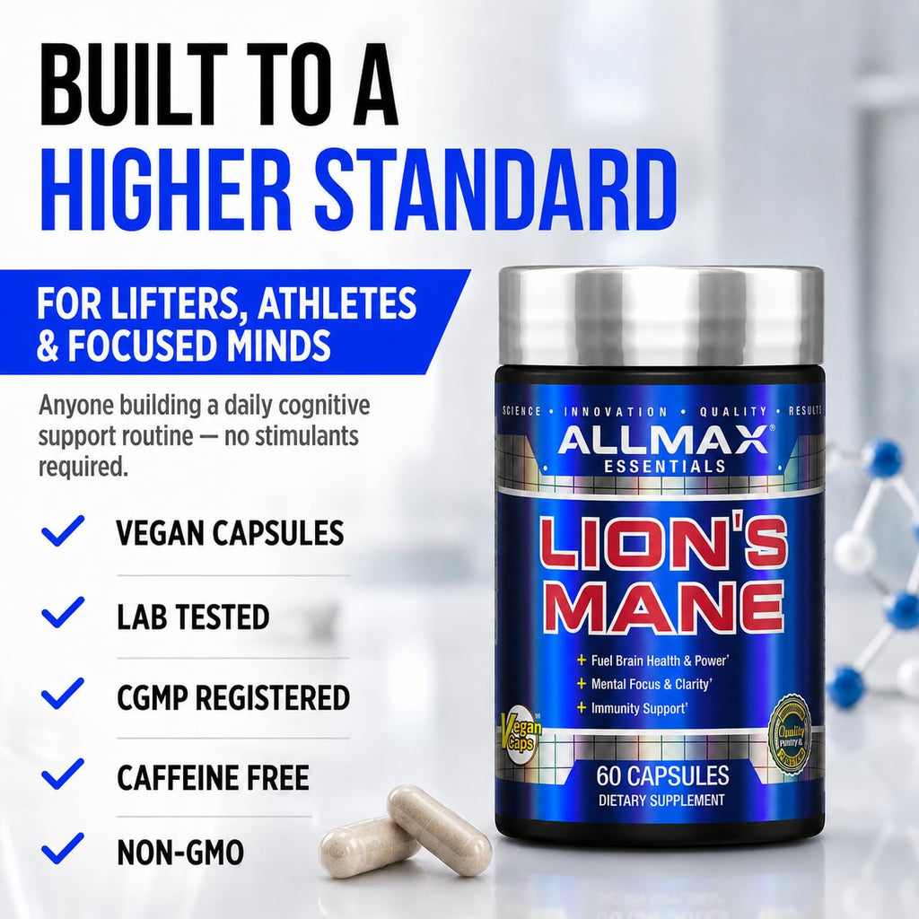 Mushroom supplement for stress relief