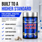 Mushroom supplement for stress relief