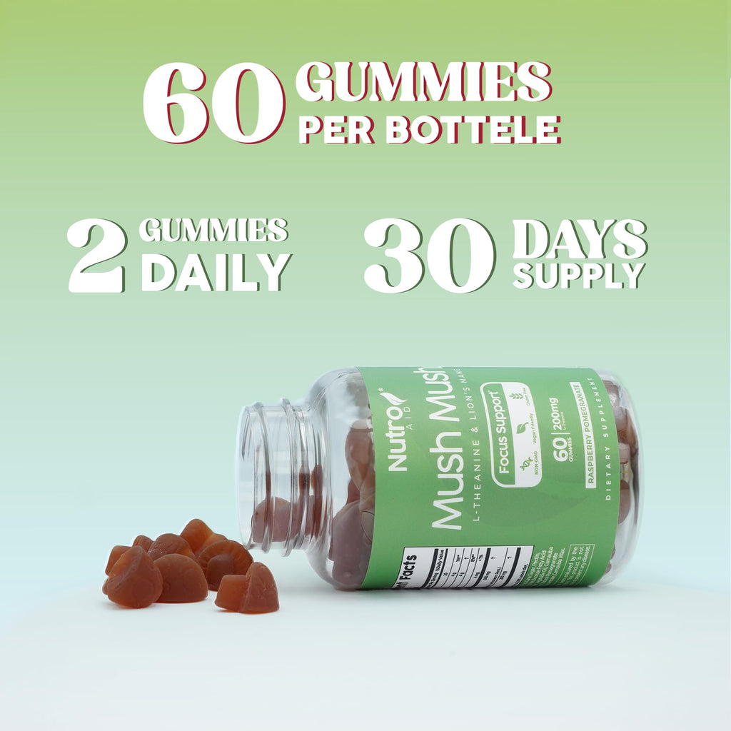 Mushroom supplement for stress relief