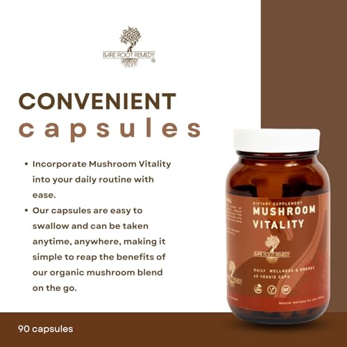 mushroom supplement for vitality