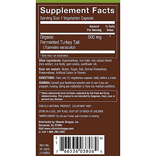 Mushroom supplement for wellness boost