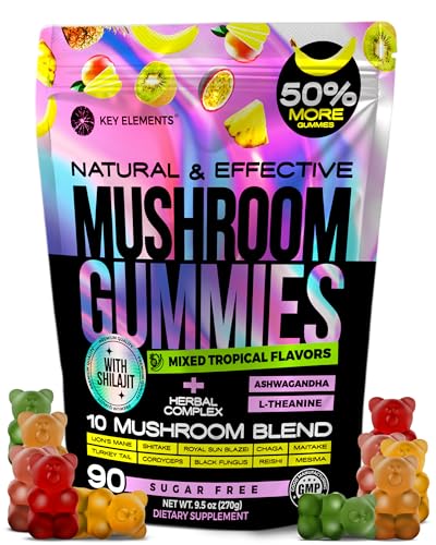 mushroom supplement with ashwagandha benefits