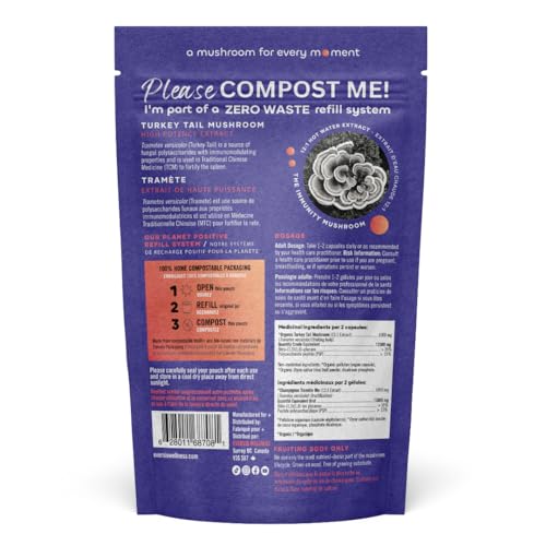 mushroom supplement with beta-D-glucans