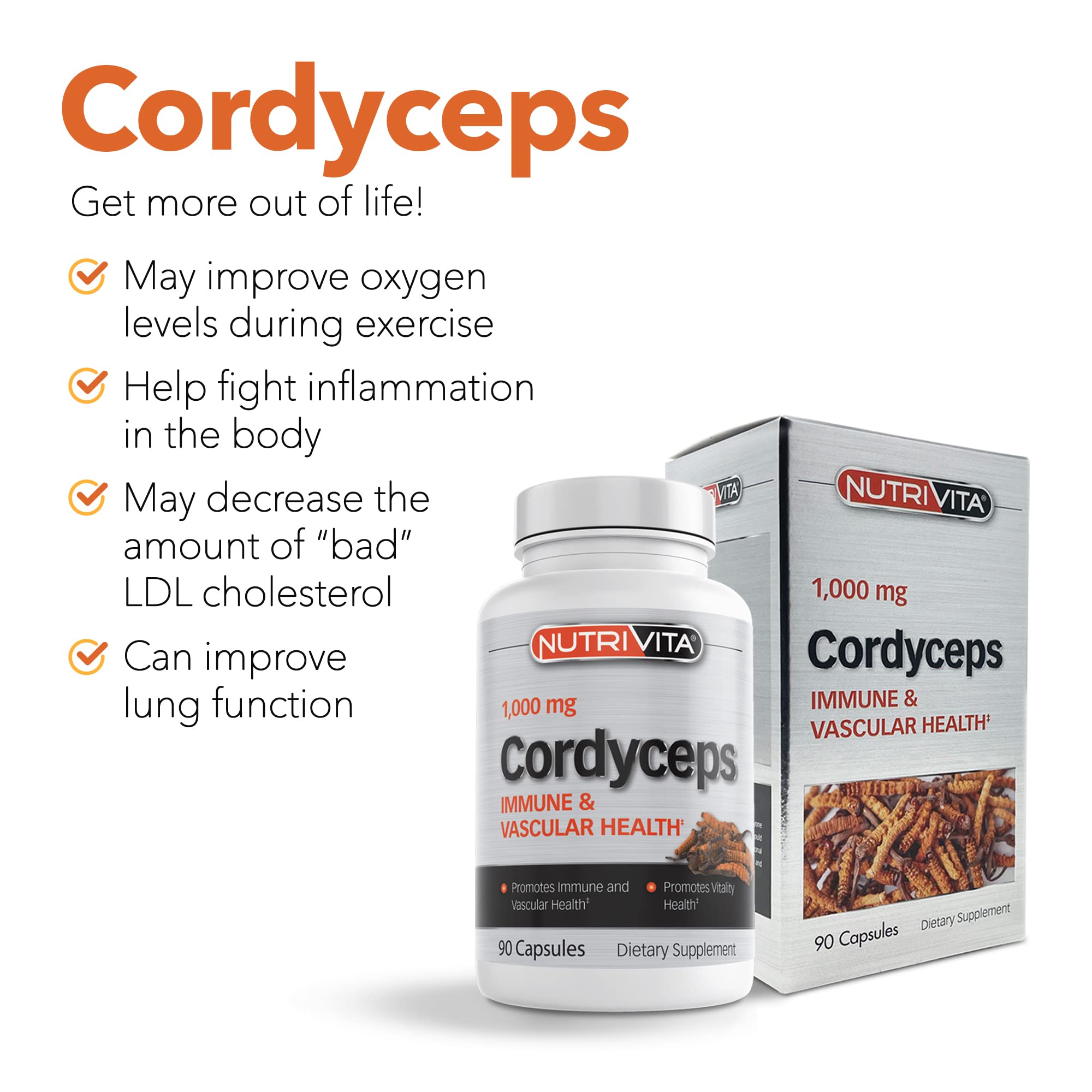 Mushroom supplements for active lifestyle