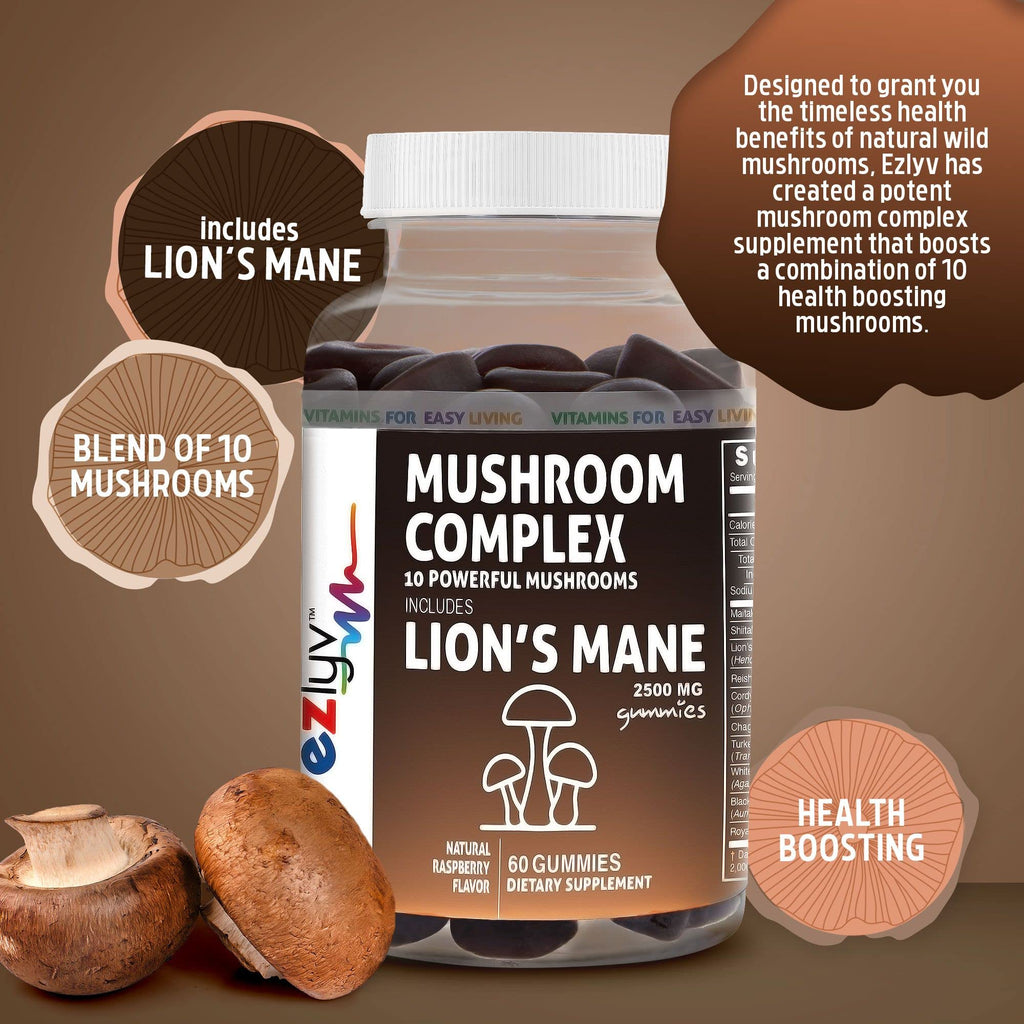 Mushroom supplements for better memory