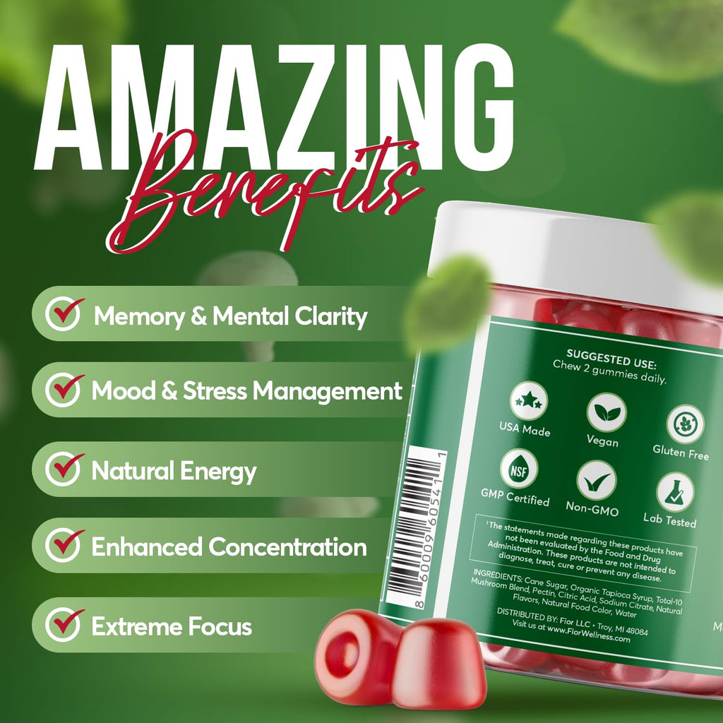 mushroom supplements for daily nutrition