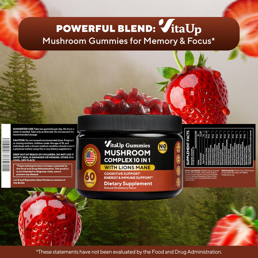 mushroom supplements for mental clarity