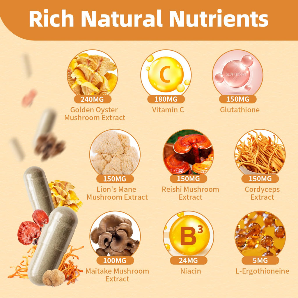 mushroom supplements for mental clarity