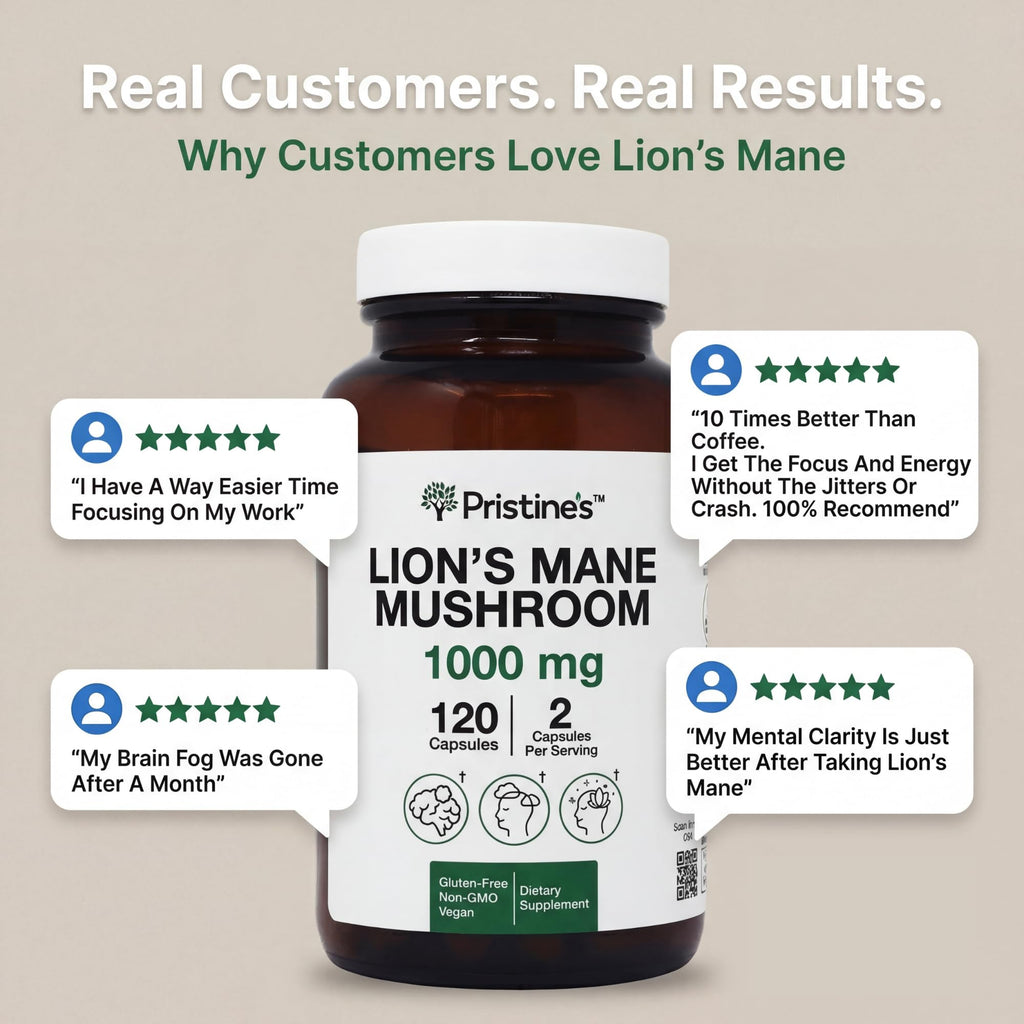Mushroom supplements for stress relief