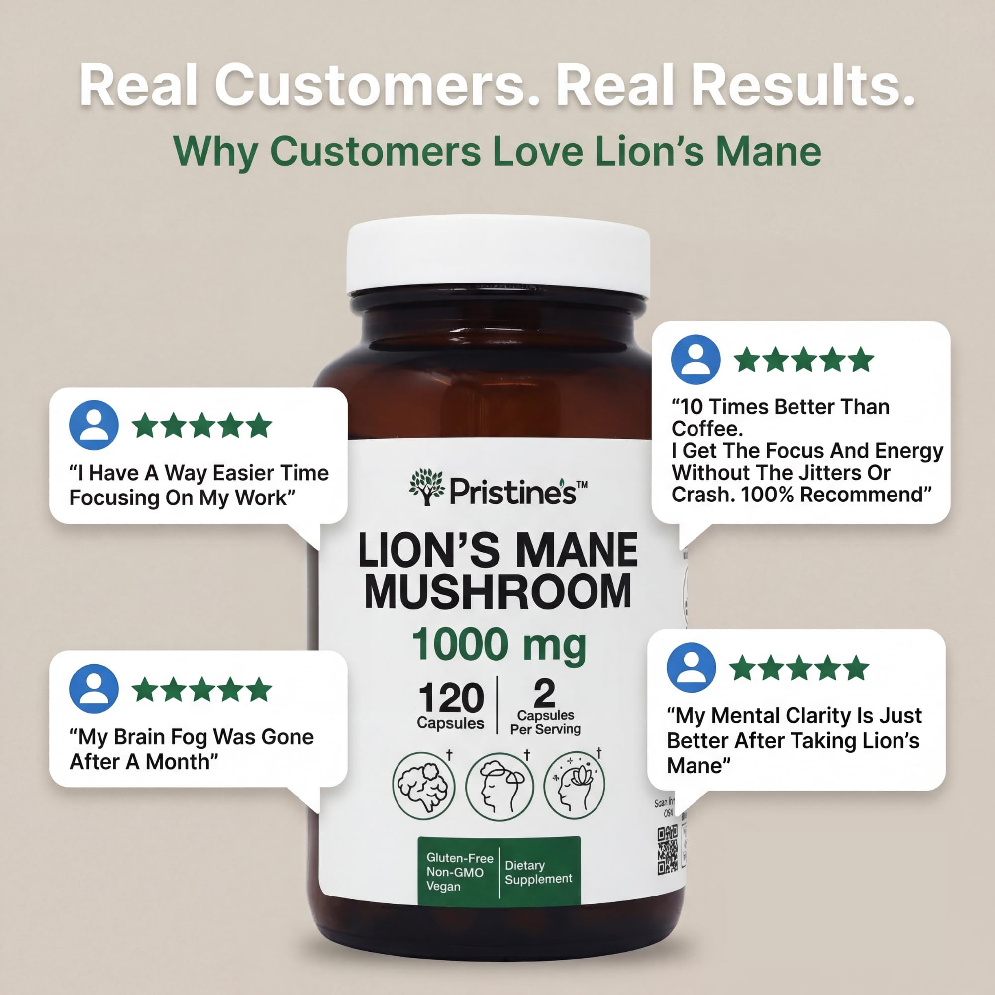 Mushroom supplements for stress relief