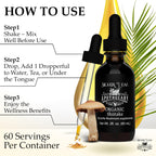 mushroom tincture for daily vitality