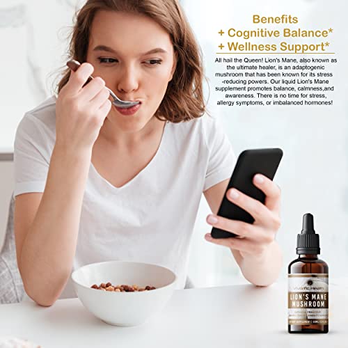 Mushroom tincture for enhanced memory