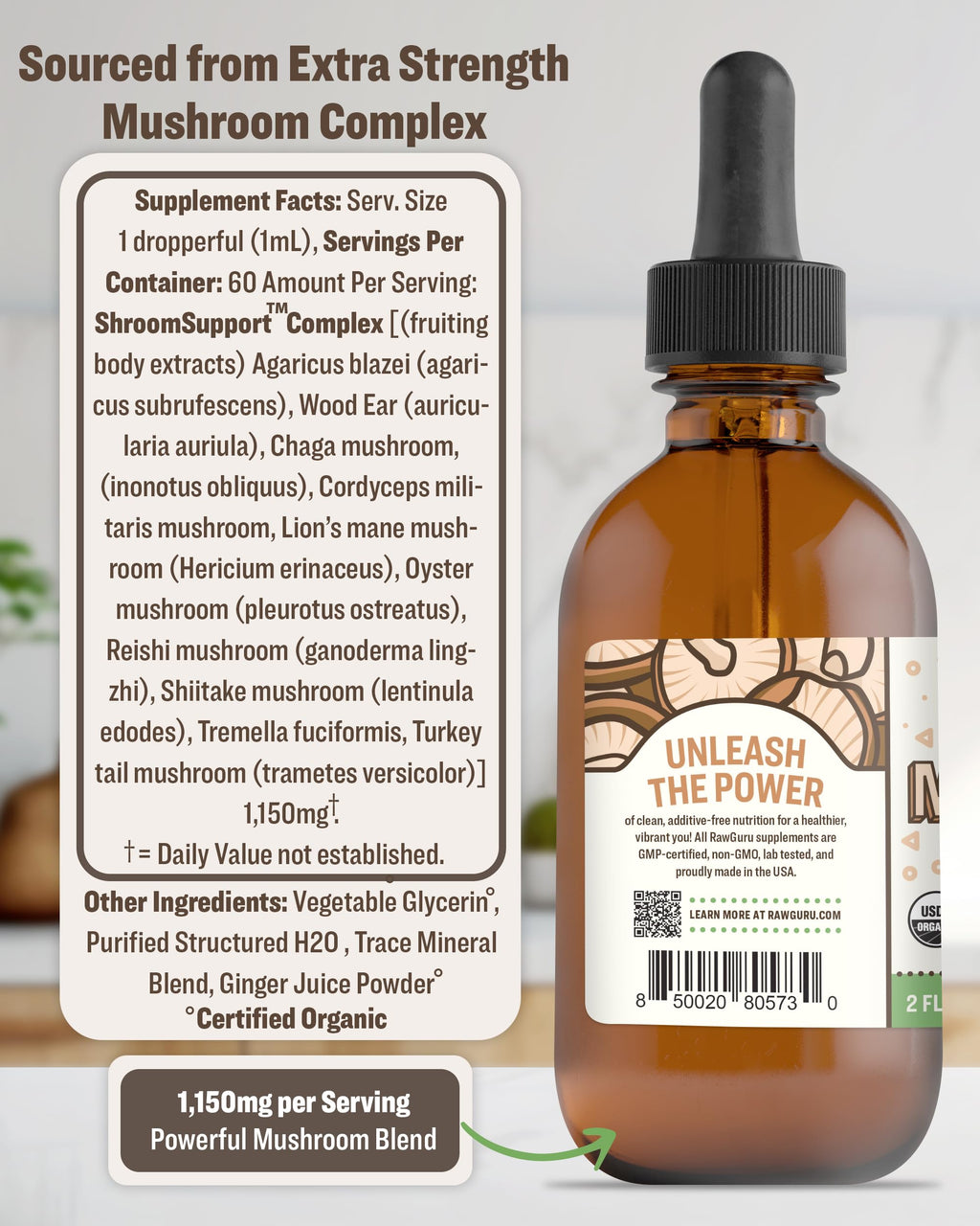 mushroom tincture for mental clarity