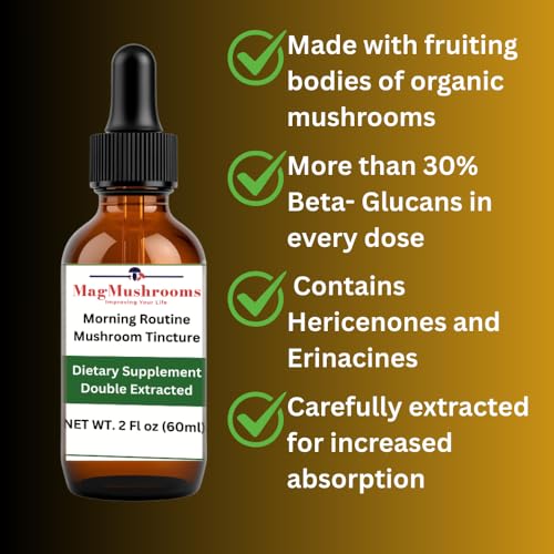 mushroom tincture for morning routine