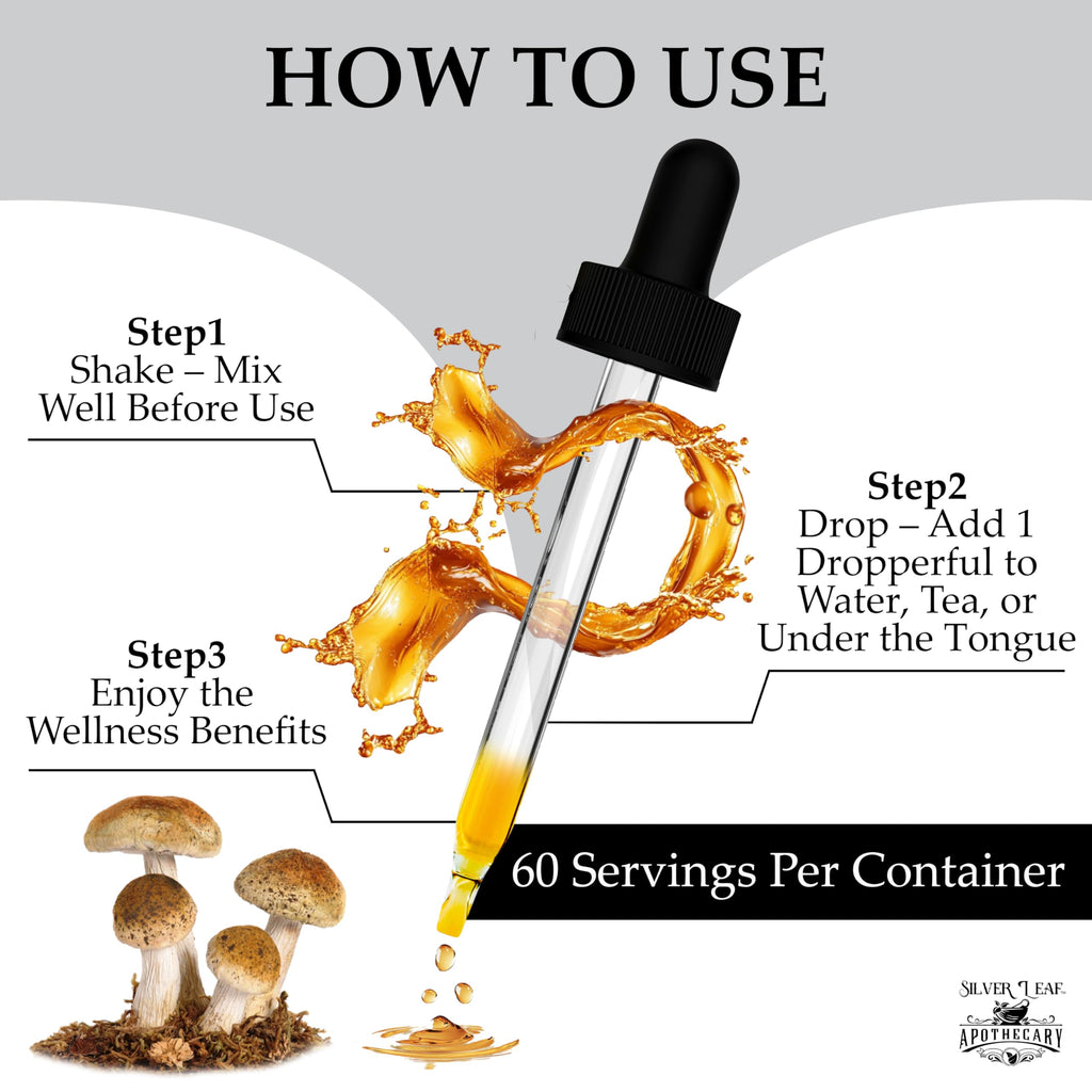 mushroom tincture for stress relief