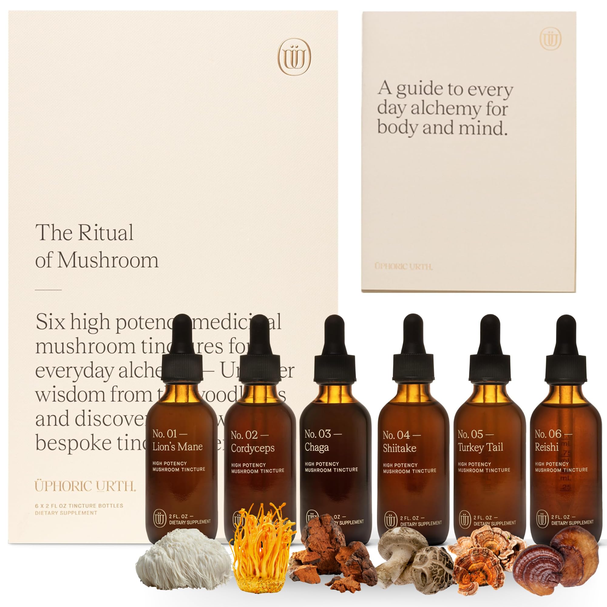 Mushroom tincture gift set sampler