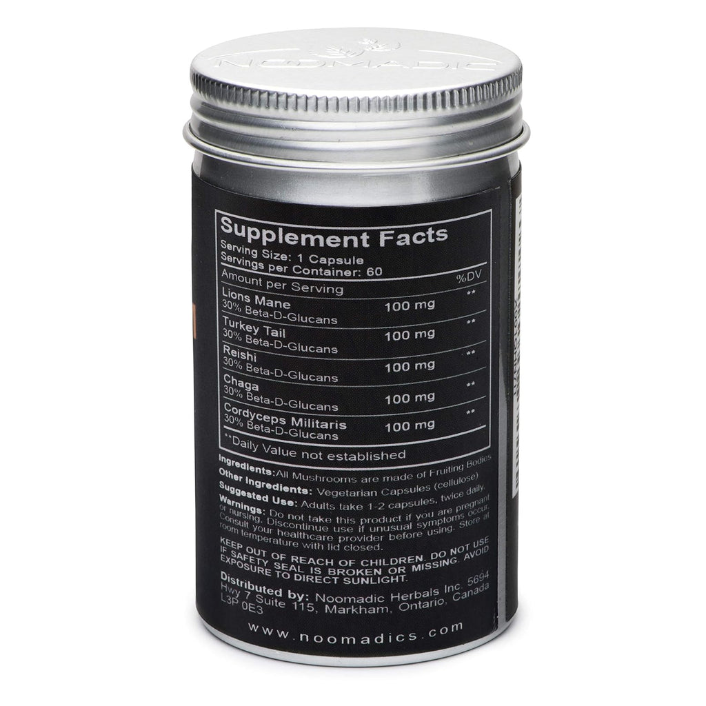 Mushroom Total capsules for vitality