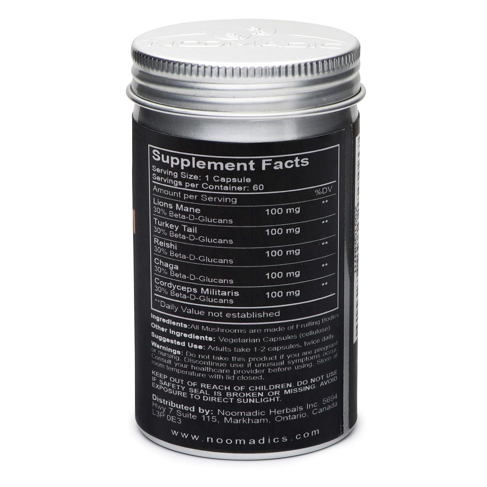 Mushroom Total capsules for vitality