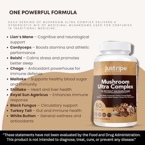 Mushroom Ultra Complex for cognitive health