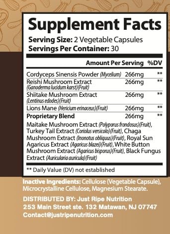 Mushroom Ultra Complex for enhanced performance