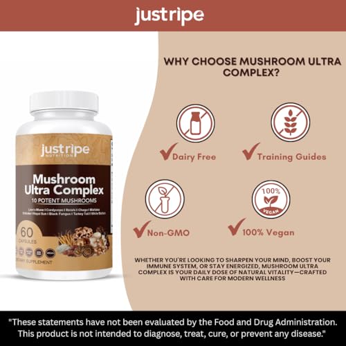 Mushroom Ultra Complex for overall wellness