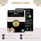 mushroom wellness herbal tea benefits