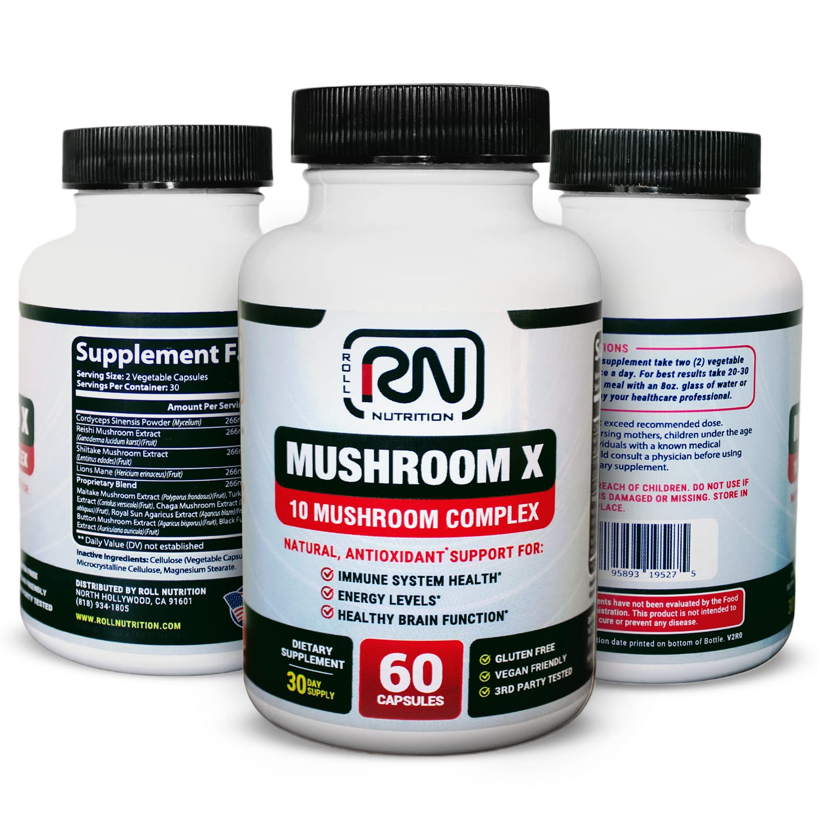 Mushroom X diverse mushroom varieties