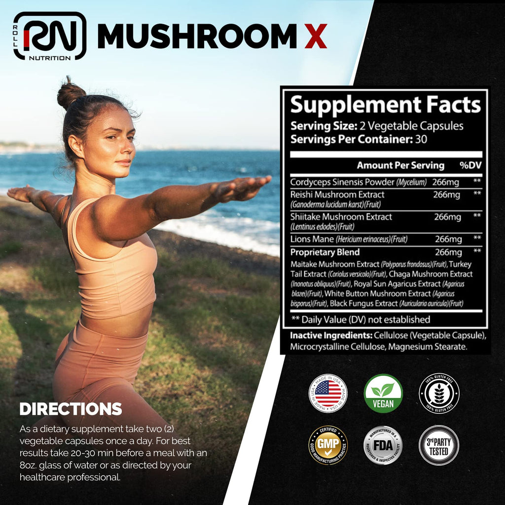 Mushroom X natural energy booster