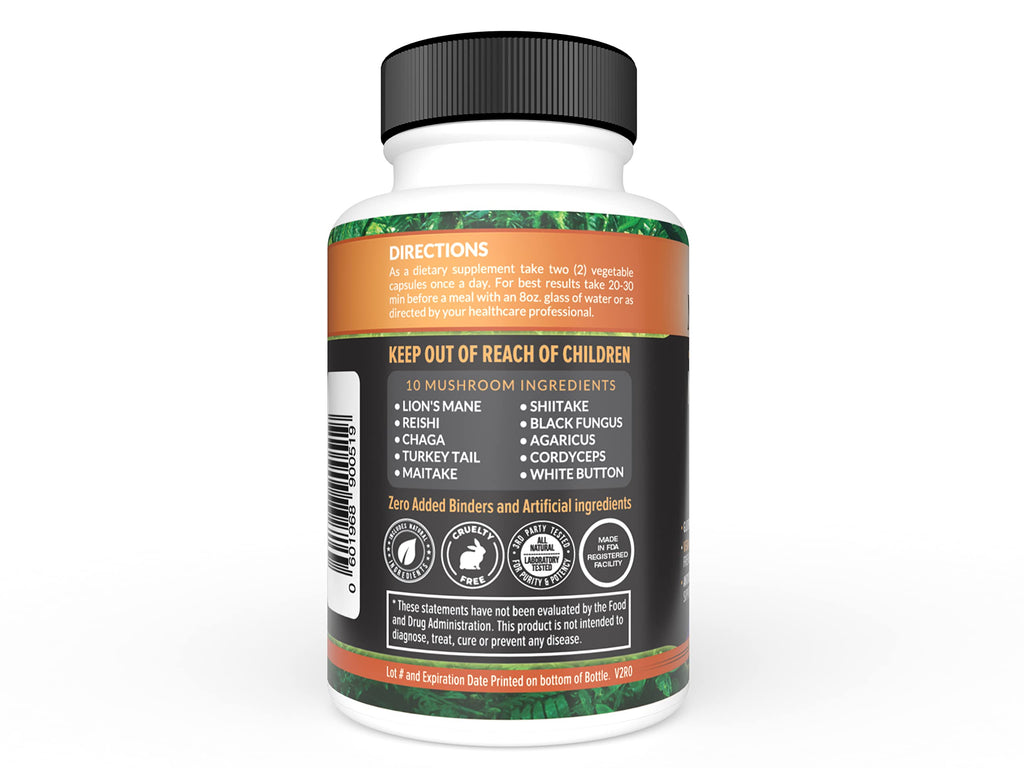 mushrooms blend for cognitive function