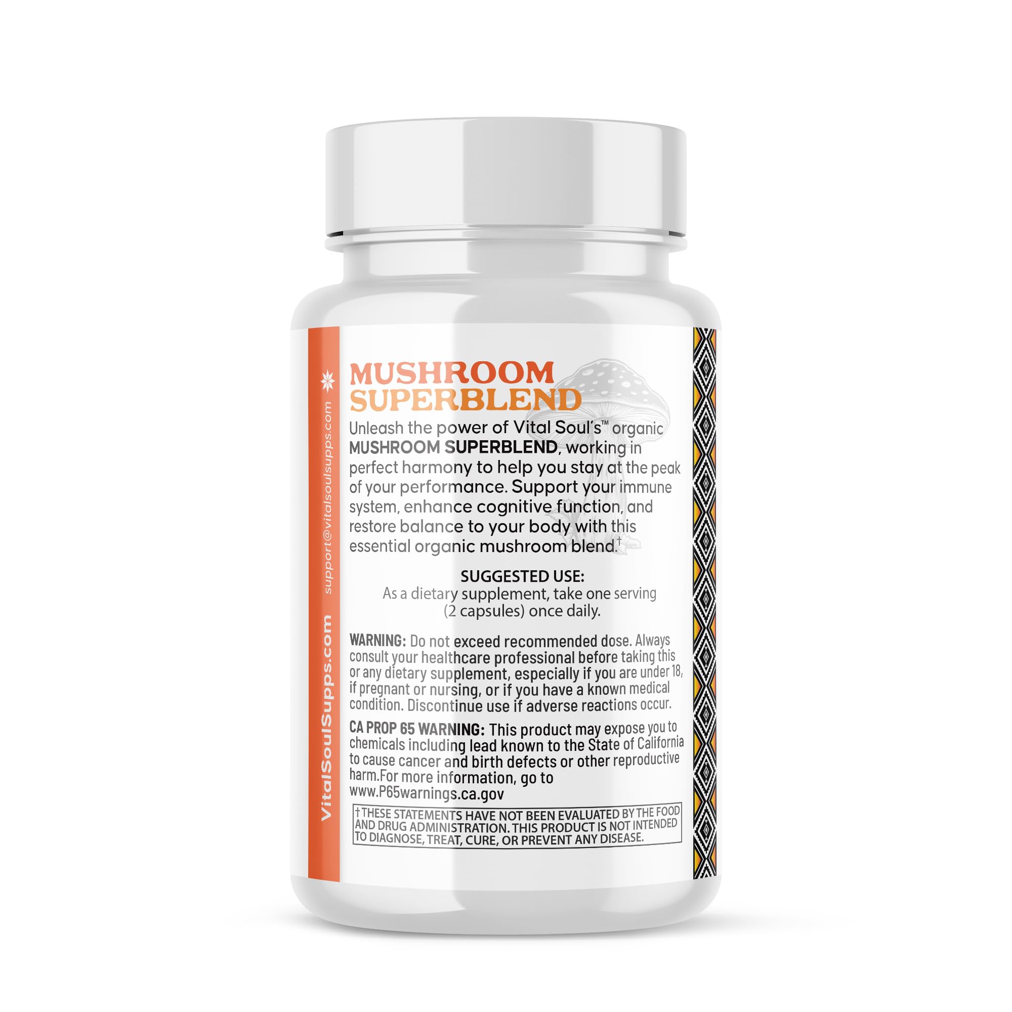mushrooms blend for overall wellness