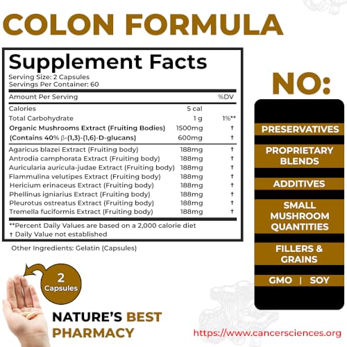 mushrooms capsules for holistic health